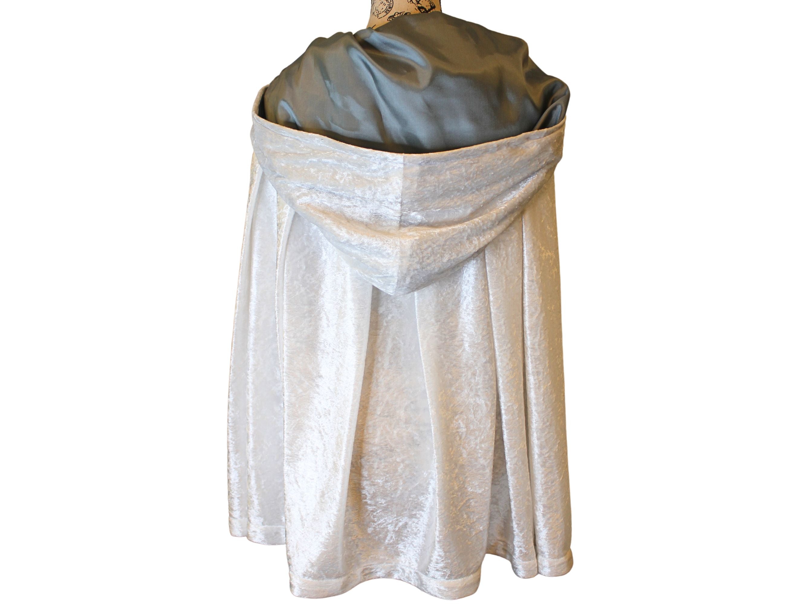 The VM Short Crushed Velvet Cloak – Venus & Mars Clothing