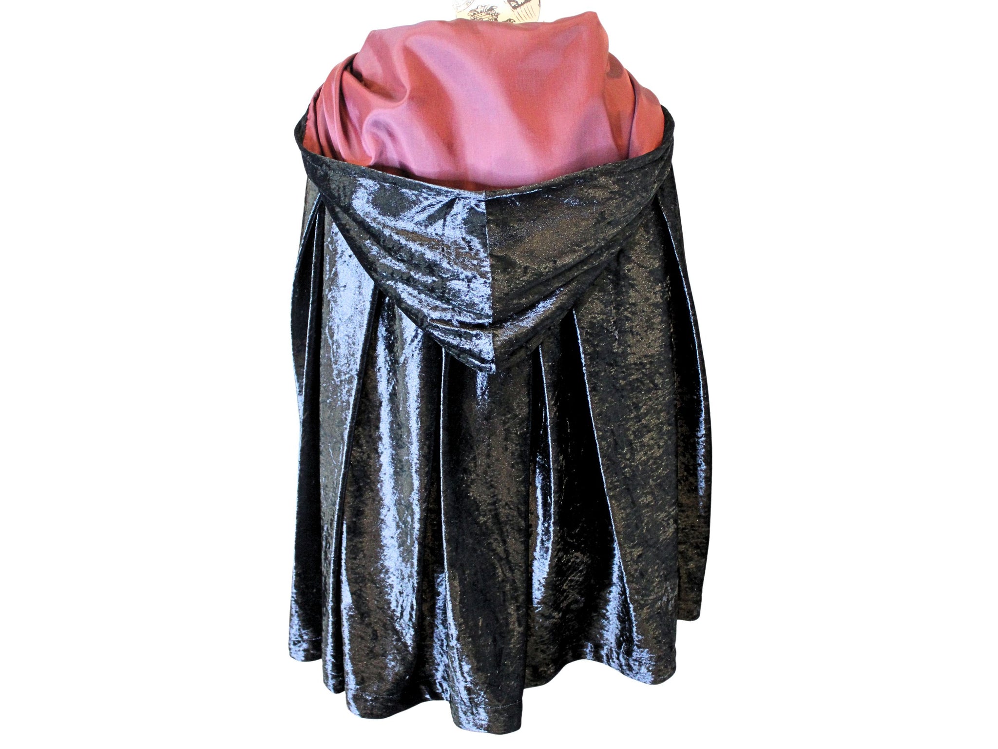 The VM Short Crushed Velvet Cloak – Venus & Mars Clothing