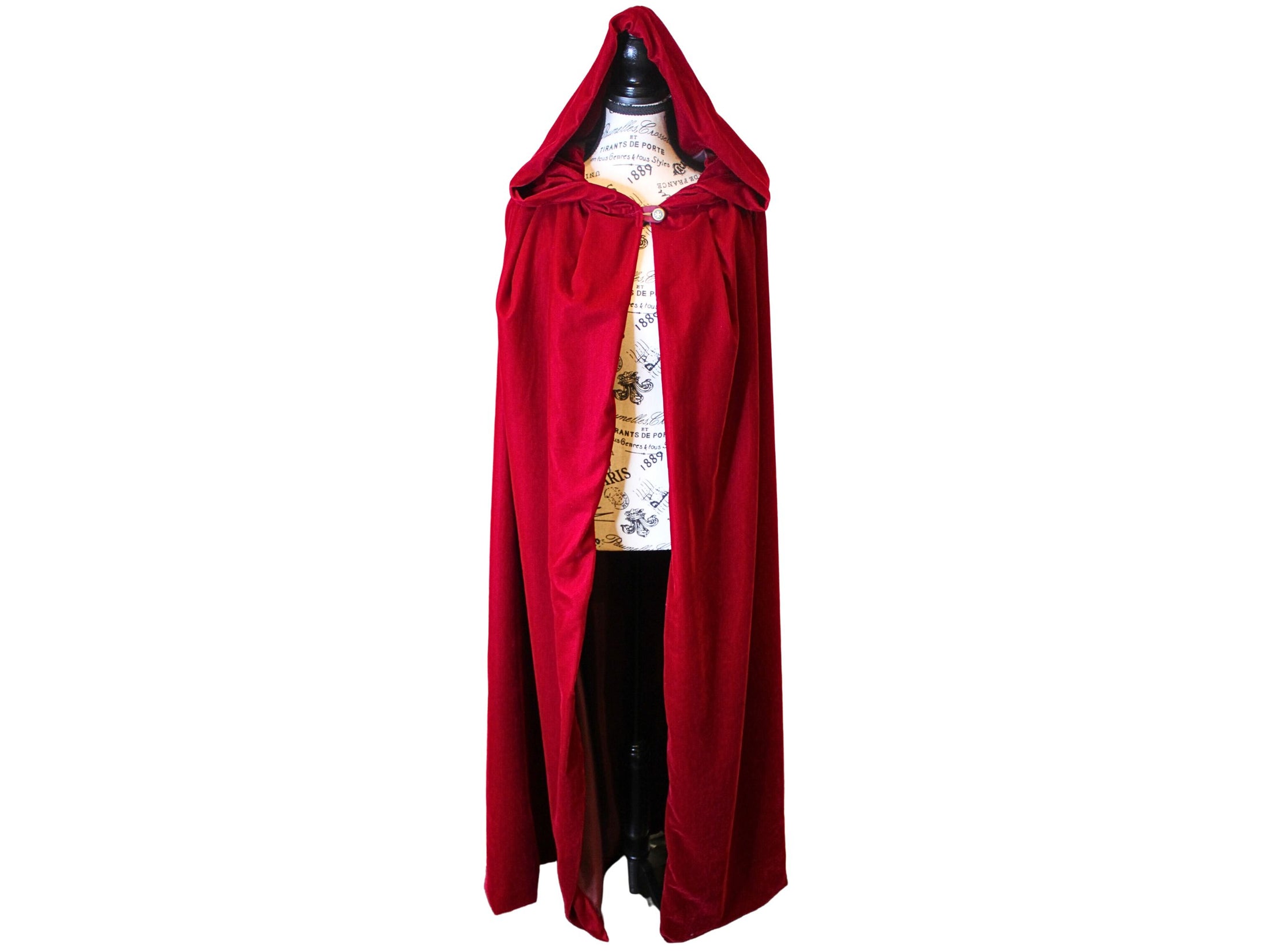 The VM Velvet Lined Cloak – Venus & Mars Clothing